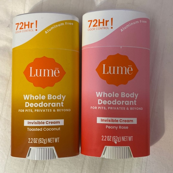 lume | Bath & Body | Lume Whole Body Deodorant Invisible Cream Toasted ...